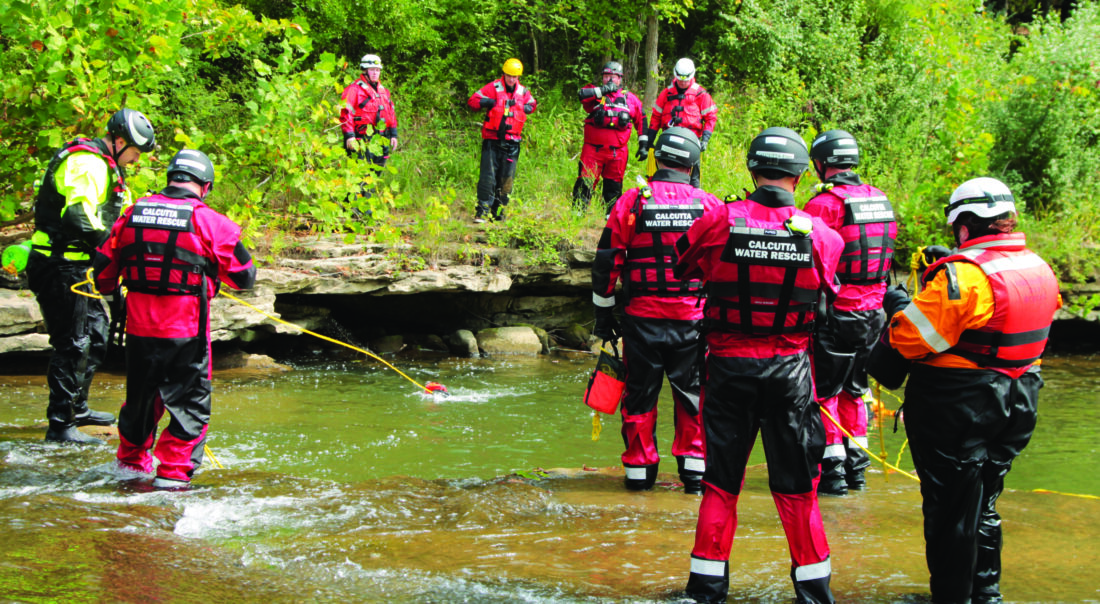 Area responders participate in water rescue training | News, Sports ...
